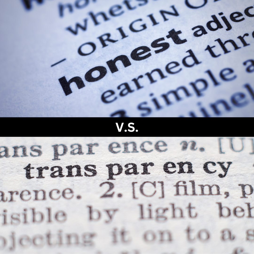 Inkrement #18: Honesty vs. Transparency – Minor Inkrements